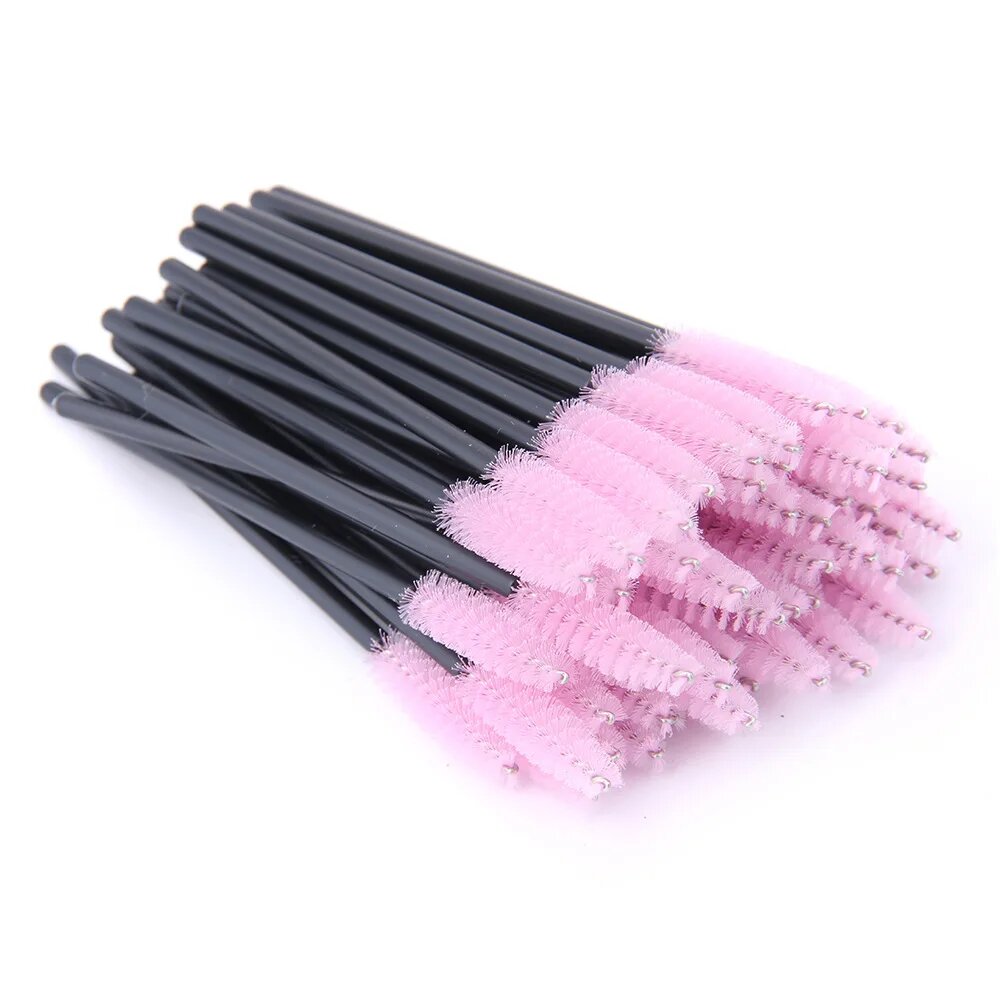 MEISHENJIE Кисти для ресниц 5/25/50 шт 5pcs, pink