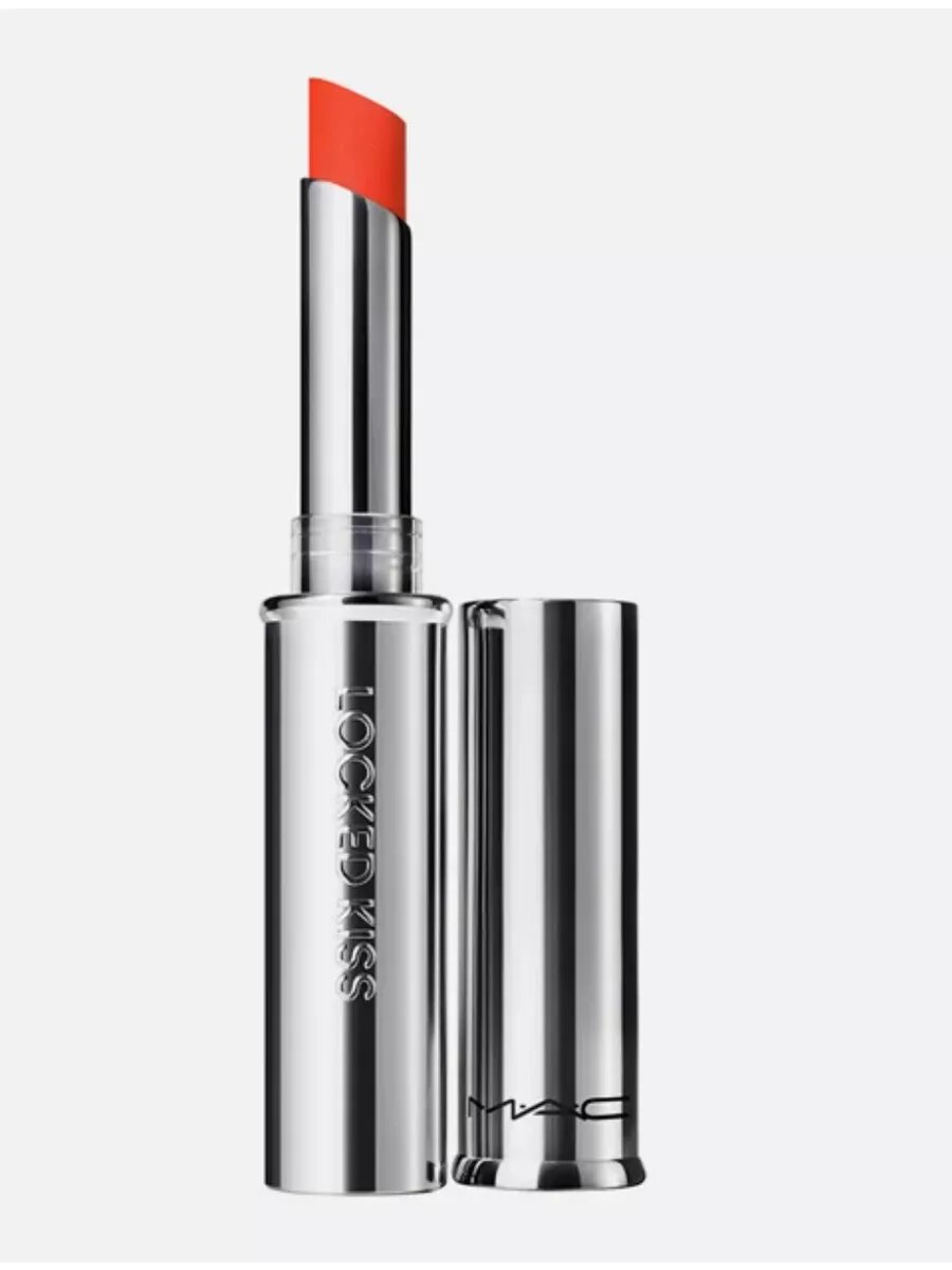 Губная помада MAC locked kiss 24hr lipstick RENEGADE