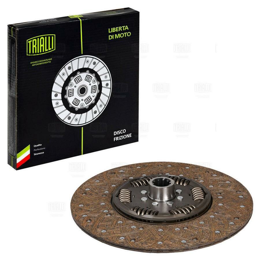 TRIALLI FD-0705 Диск сцеп. для а/м камаз-евро (КПП-ZF-9S-109 154 161 MFZ-430) (ведом.) (FD 0705) ()