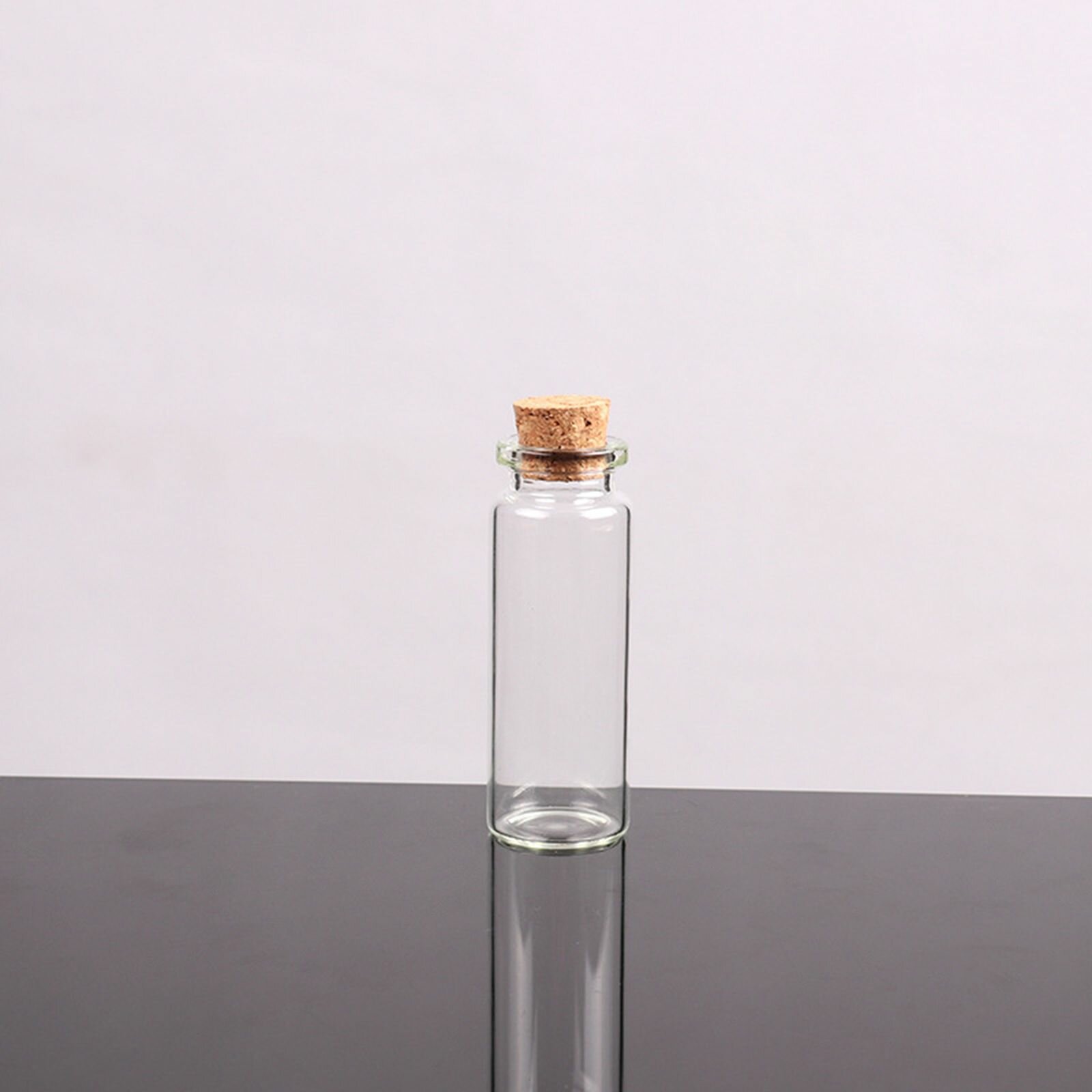 Дополнительный розлив по бутылкам,22MM стеклянная бутылка с корковой пробкой для лекарств - 12 мл