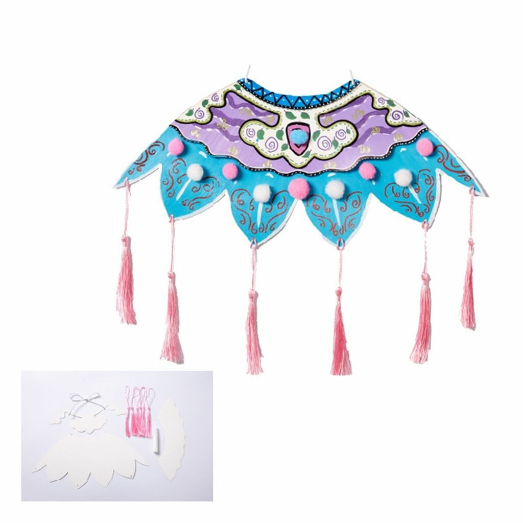 Набор для рисования на бумажном облаке с плечевым воротником