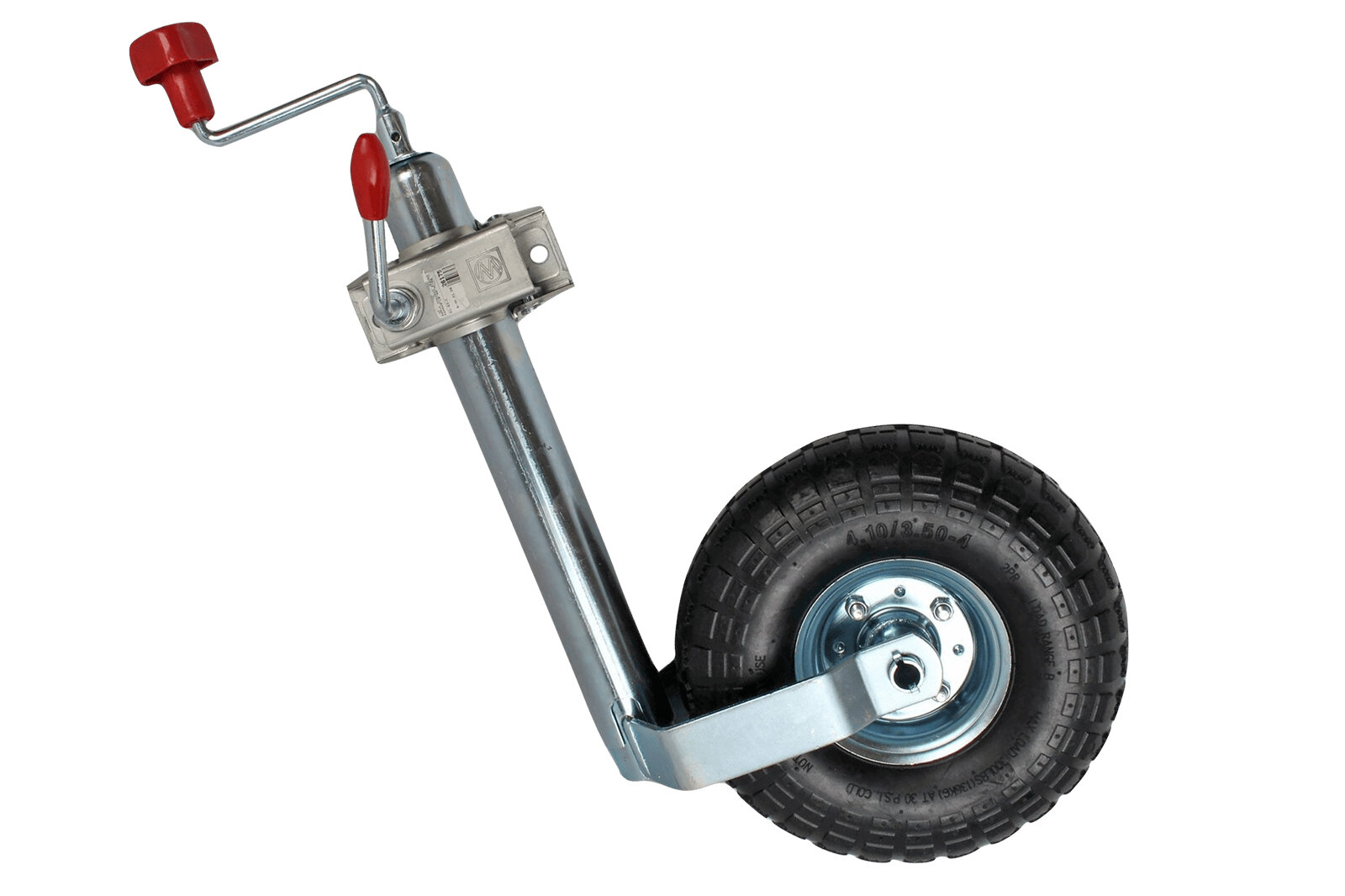 Колесо опорное ТСУ в сборе с хомутом пневматическое Wheel ARTWAY