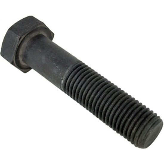 Болт Море-метизов DIN 931 класс прочности 12.9, оксид М22x130 мм, 5 шт BOLT931М221305М