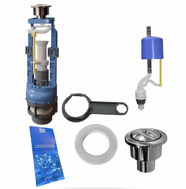 Арматура для бачка ИнкоЭр START-STOP нижний подвод 1/2"