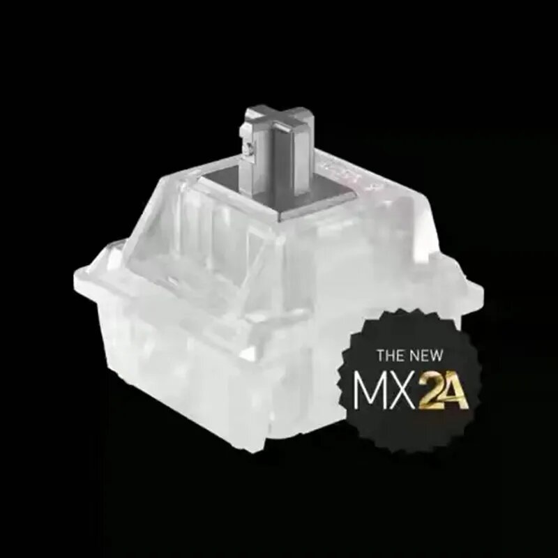 Механическая клавиатура Cherry MX2A линейные тактильные переключатели RGB синий/красный/коричневый/серебристый MX2A Silver, 110PCS