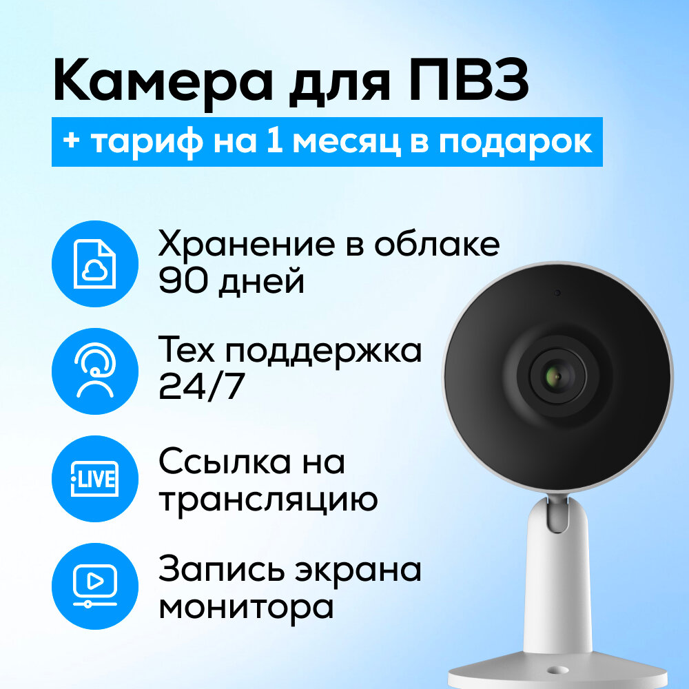 Камера для ПВЗ Ivideon Cute 4