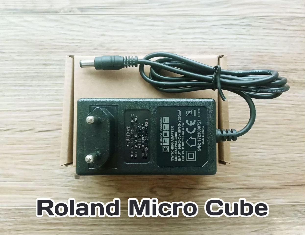 Блок питания Roland Micro Cube для гитарного усилителя (комбика)