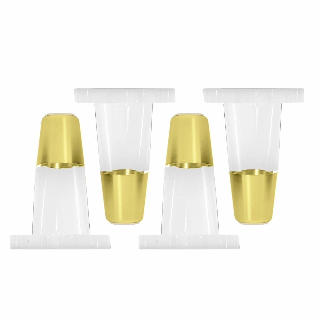 Аппаратные средства+прозрачные акриловые ножки для дивана из 4шт-8 см