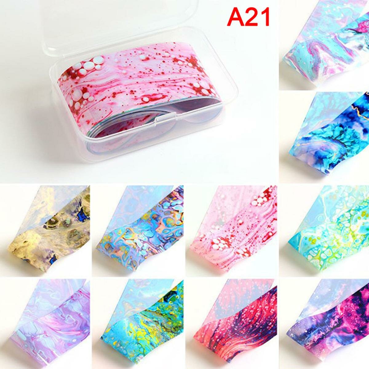 Набор наклеек из фольги для переноса изображений на ногти, наклейки для ногтей в виде бабочек, украшения Cologo