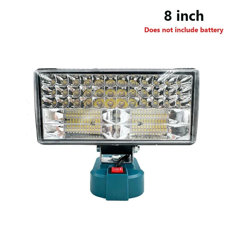 Светодиодный фонарь ZWINCKY для аккумулятора Makita 18 В 8 inch