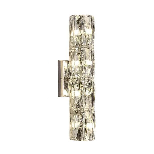 Настенный светильник Delight Collection Wall lamp A06W/4 silver/clear, Прозрачный/Серебряный, 4 x 7 Вт.