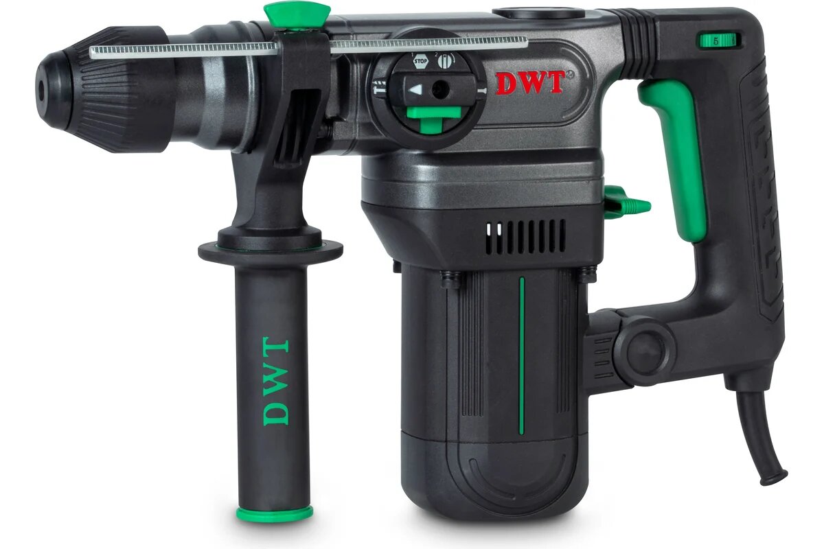 Перфоратор SDS-Plus DWT BHP15-32 V BMC черный/зеленый, мощность 1500Вт, 920 об/мин, 4500 уд/мин