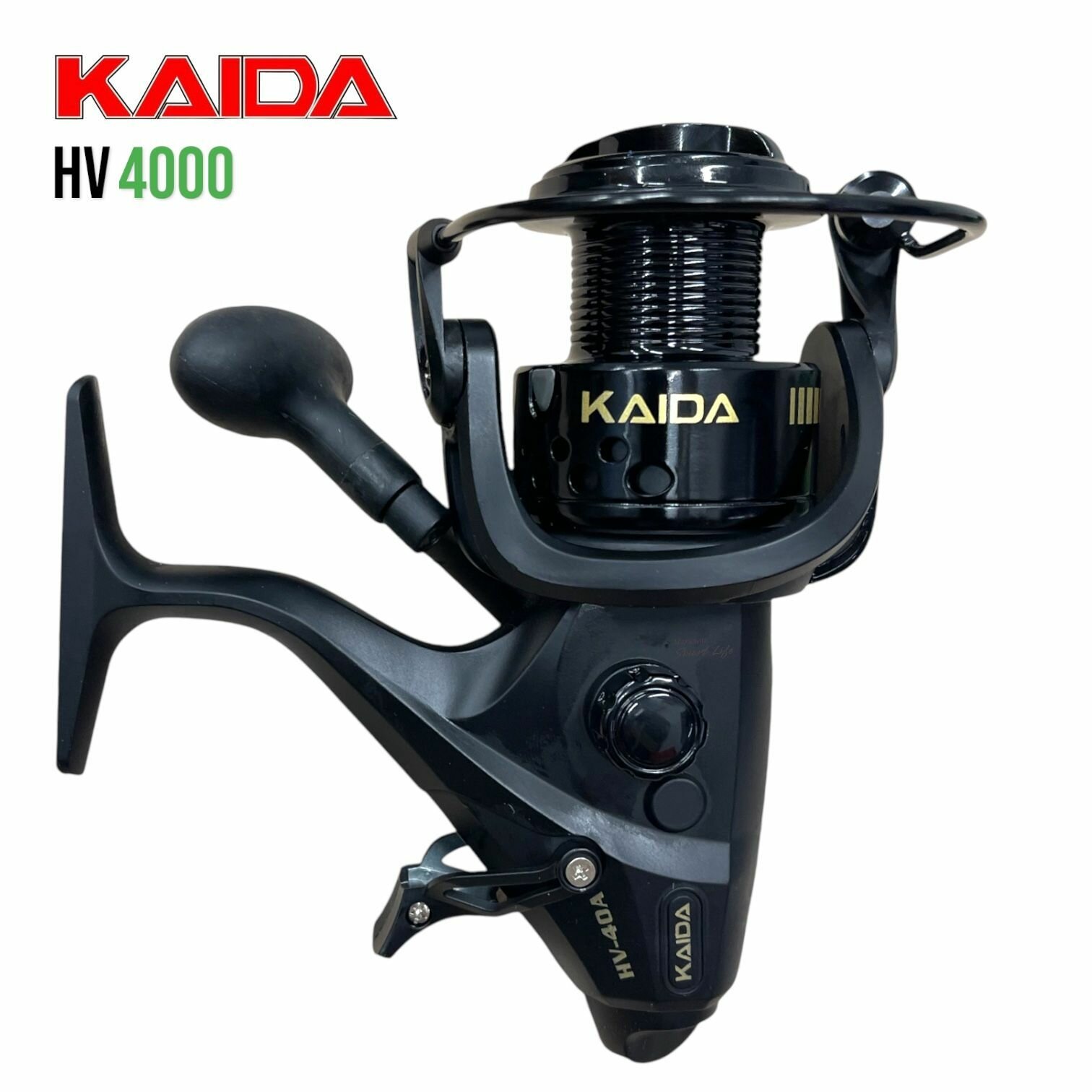 Катушка с байтранером KAIDA HV 4000 кайда на фидер, донку, карася, карпа, леща, плотву