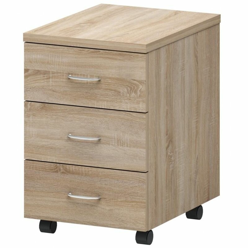 Тумба КНР SP Бюджет выкатная без замка 2556 402952, дуб сонома