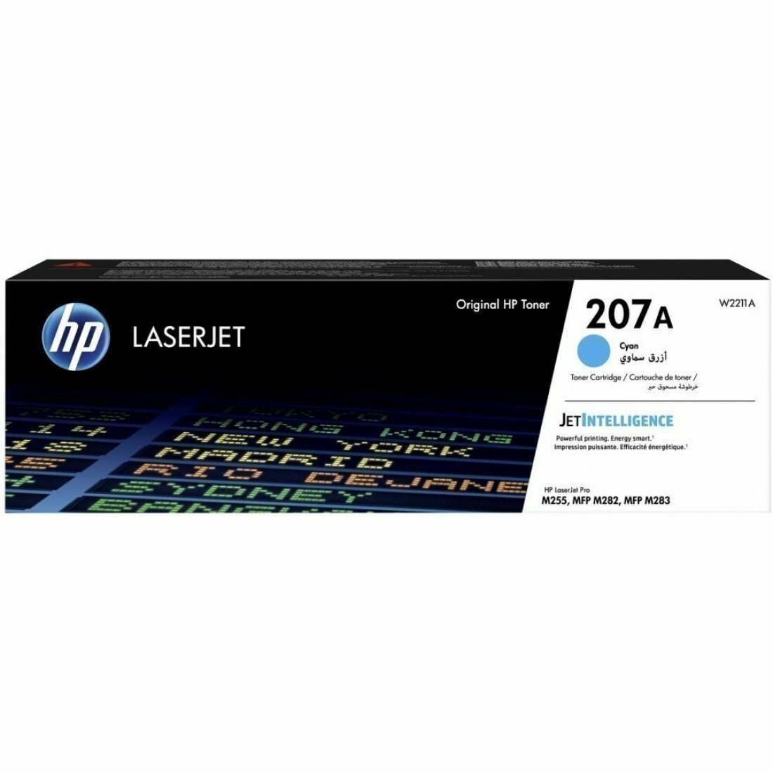 Картридж лазерный HP 207A W2211A голубой (1250стр.) для M255/MFP M282/M283