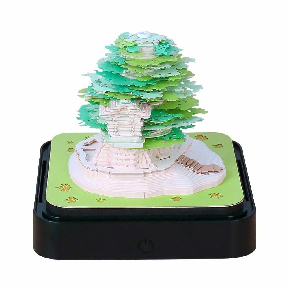 Креативный 3D календарь скульптур из бумаги на 2025 год/изысканный праздничный подарок