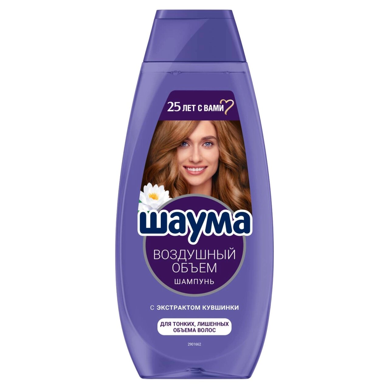 Шампунь Шаума Воздушный объем для волос 370 мл - легкий объем без утяжеления