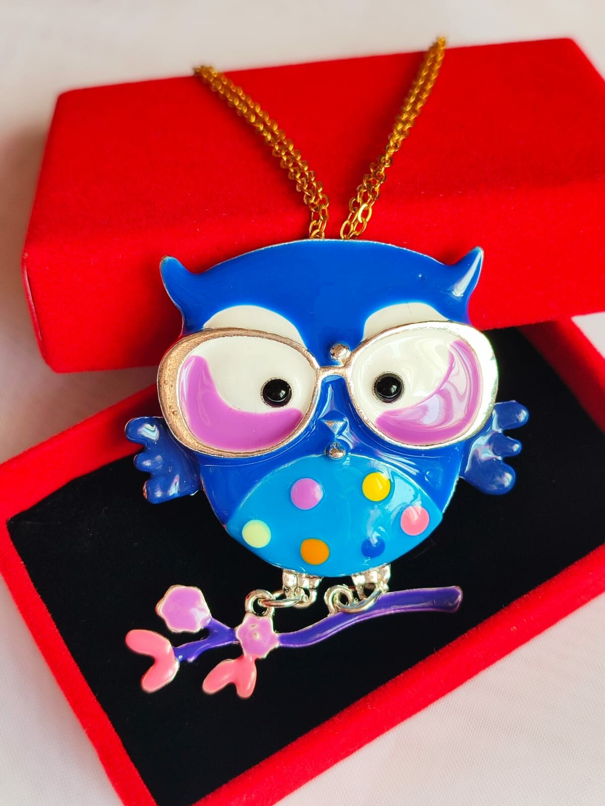 Брошь, эмаль