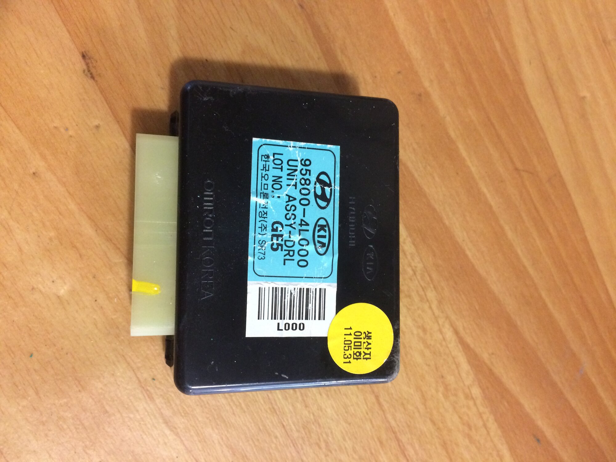 Блок управления светом, Б/У, 95800-4L000, Hyundai Solaris/Kia RIO 2011-2017