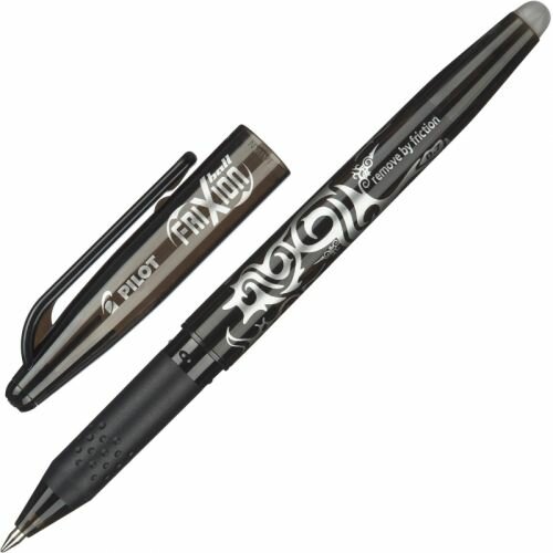 Ручка гелевая Pilot BL-FR7 Frixion резин. манжет черный 0,35мм Япония