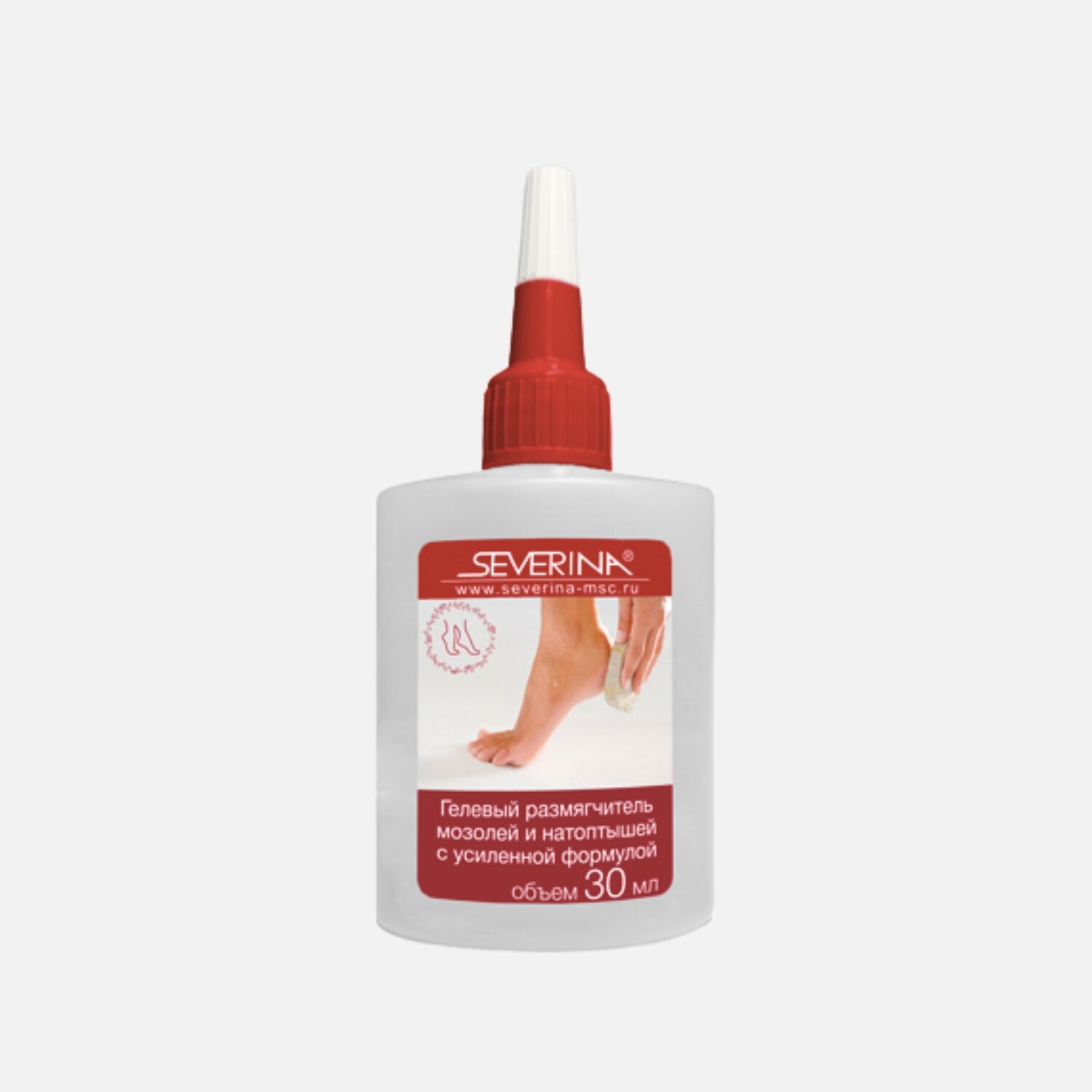 Размягчитель мозолей и натоптышей с усиленной формулой Severina 30 мл