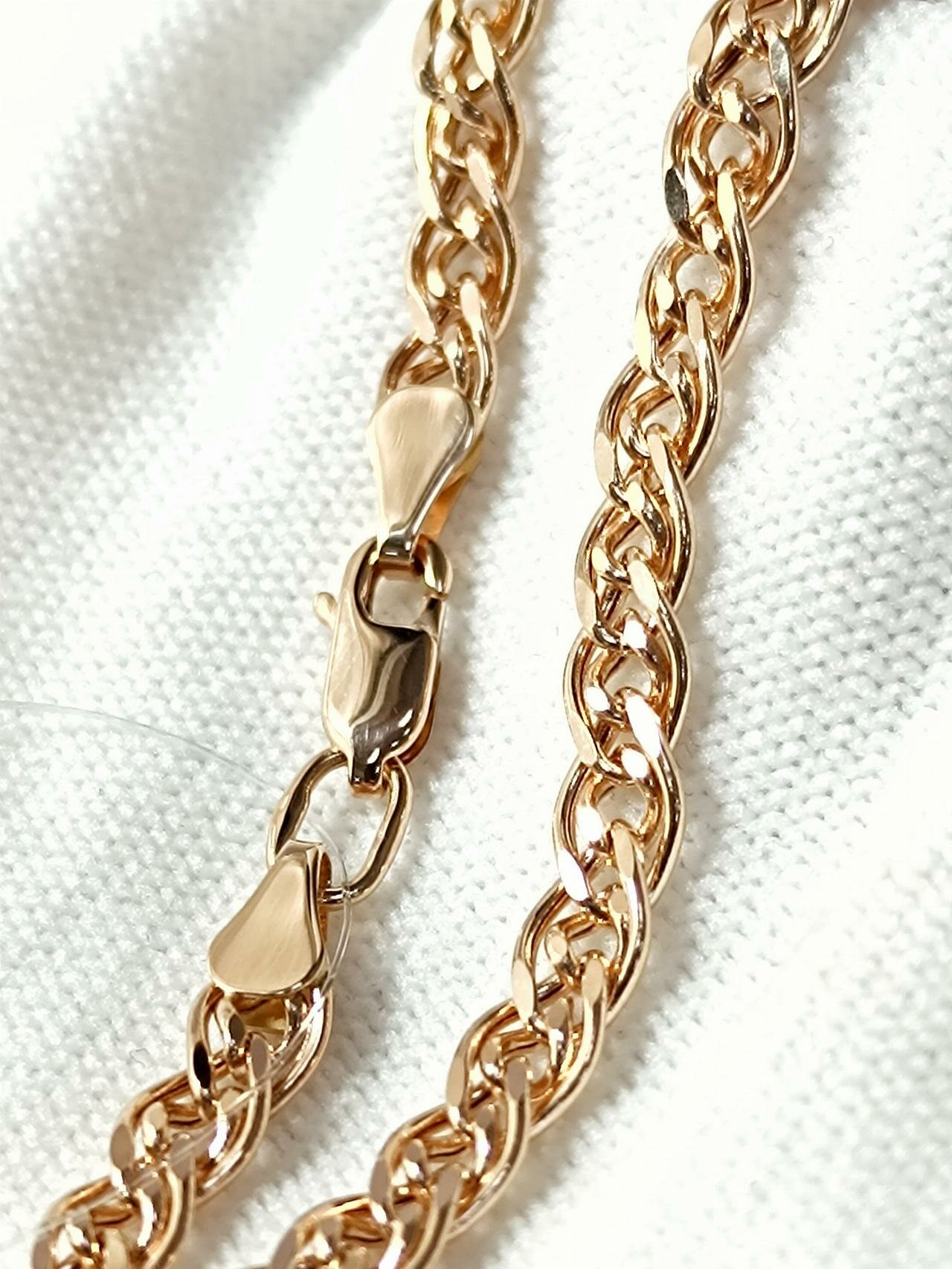 Браслет, красное золото, 585 проба