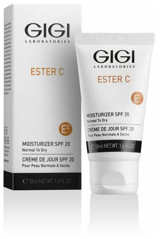 GIGI ESTER C Moisturizer Cream SPF 20 Крем дневной Эстер С обновляющий SPF20, 200 мл