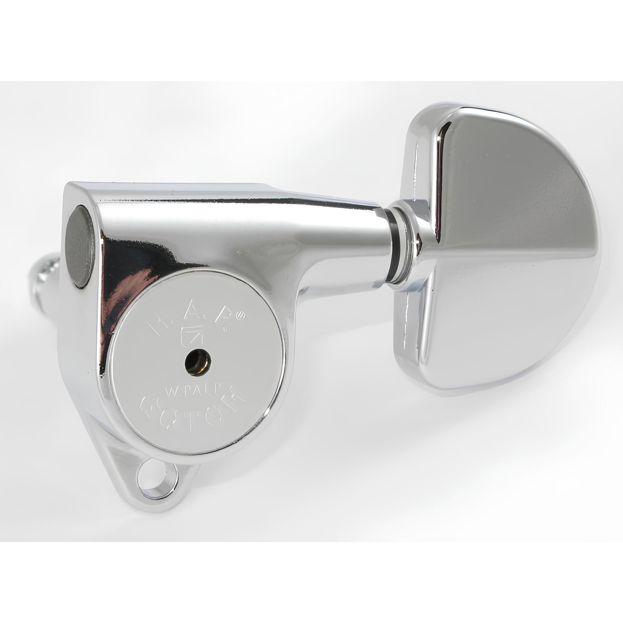 Колок одиночный GOTOH SG301-HAPM-20, Long, левый, хром