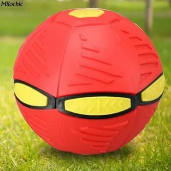 Игрушка для домашних животных "летающая тарелка-мяч", классное освещение, простое управление, веселая и практичная