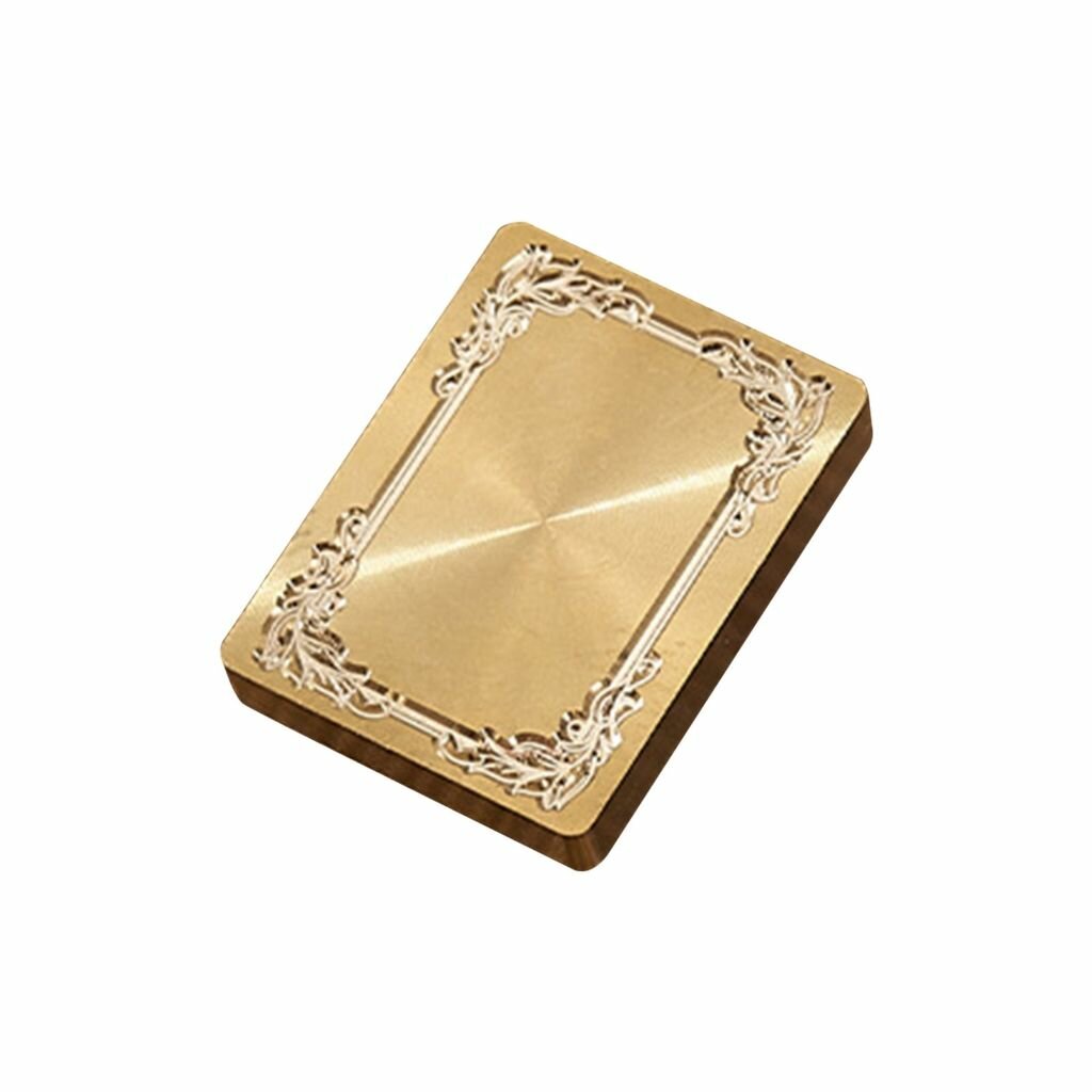Латунная восковая печать серии Stamp Photo Frame для запечатывания свадебных конвертов