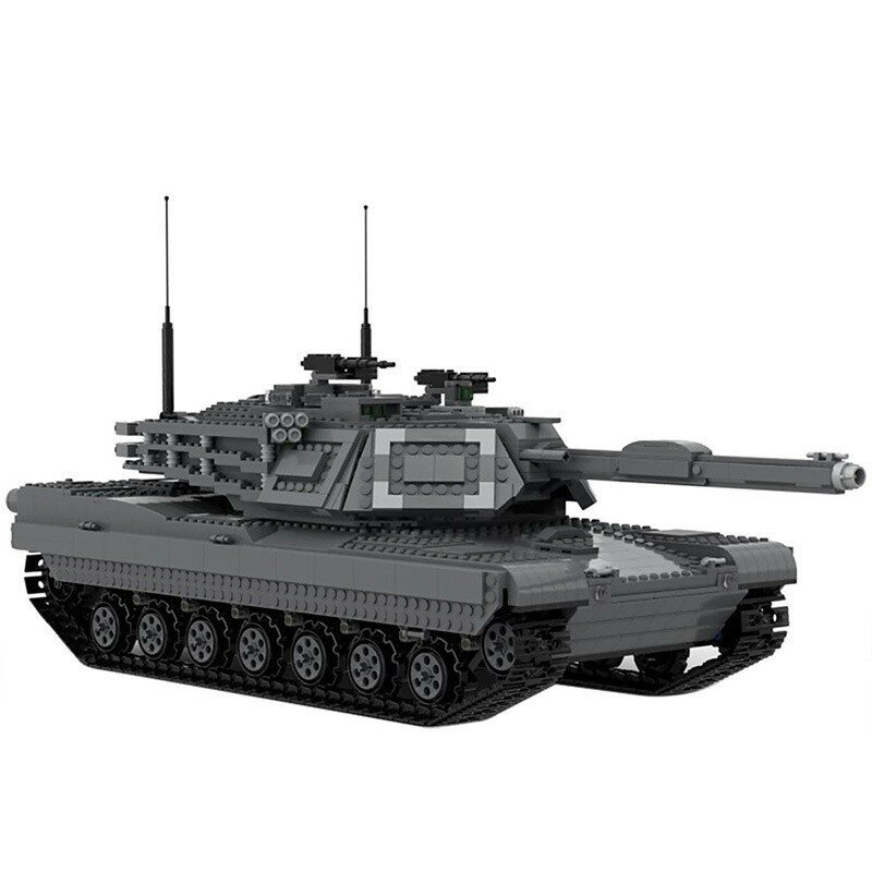 Мостовой танк MOC-29526, гусеничный полноприводной танк, совместимый со строительными блоками LEGO.