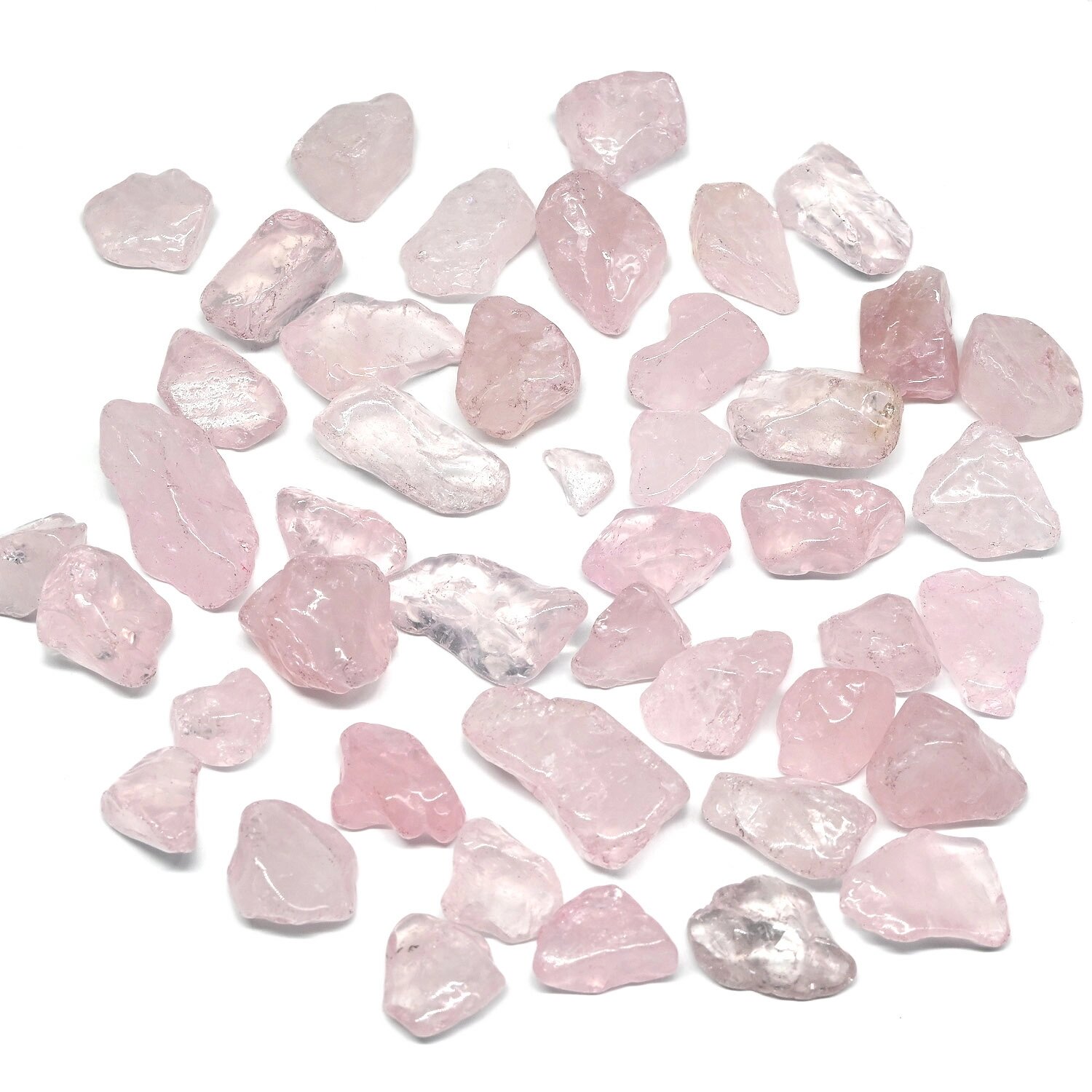 Розовый кварц галтовка фракция 10-20мм, упаковка 100г. .