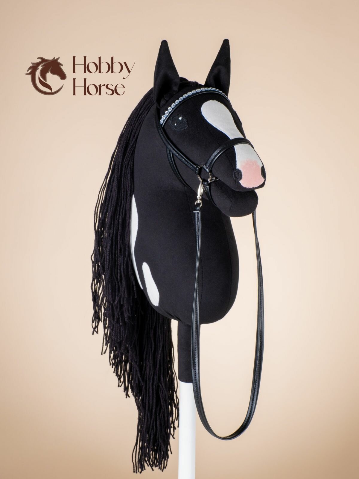 Хоббихорс HobbyHorse&NewStars, 70 см, с уздечкой и паспортом