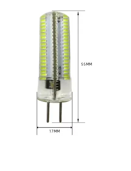 Светодиодная лампа GY6.35 152LED 220V, Warm White, диммируемая