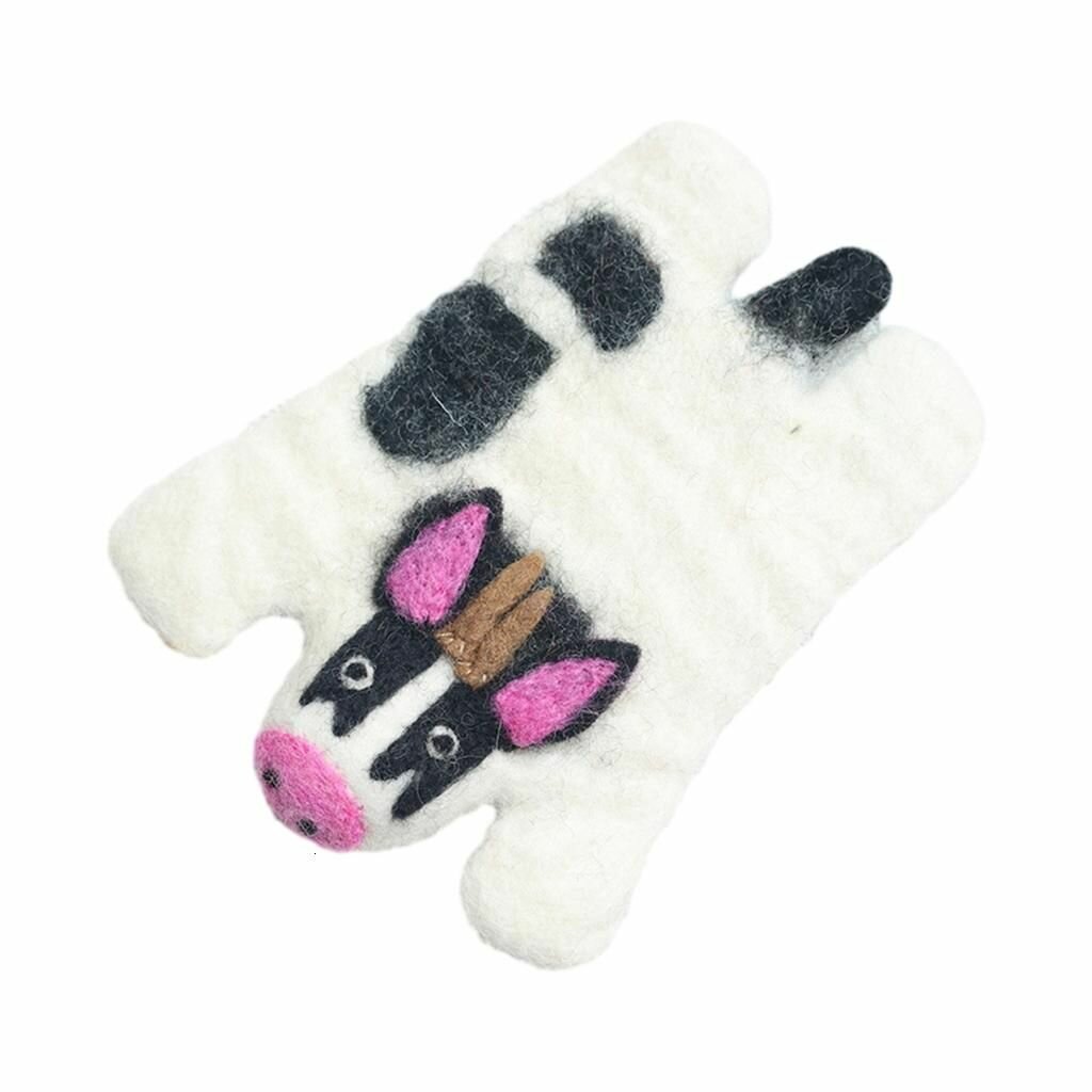 Забавные подставки под кружки из фетра в виде животных, - 34