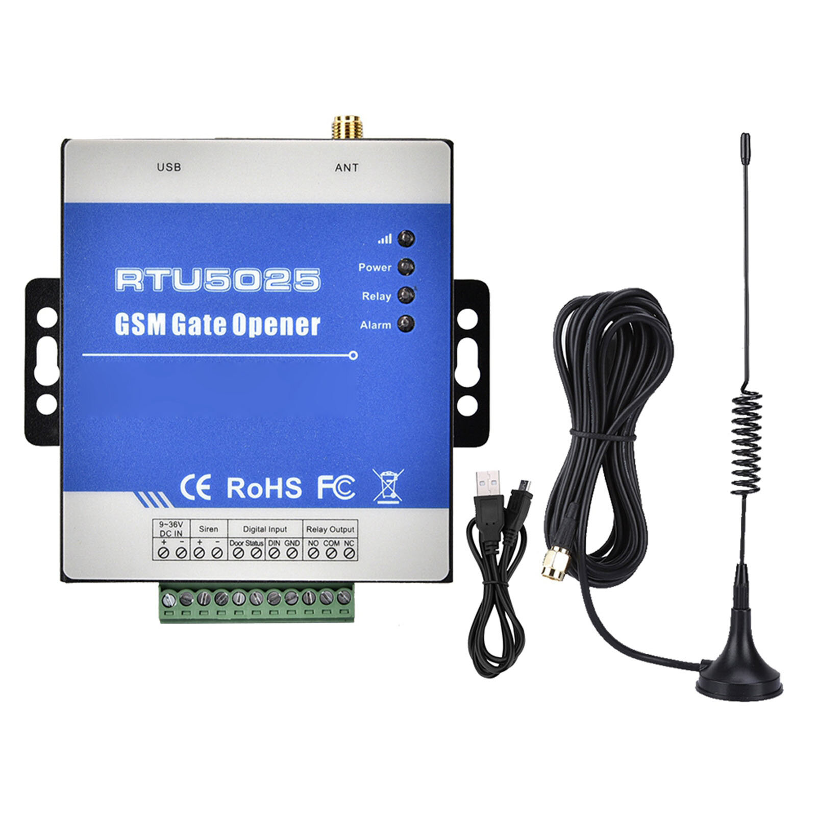 RTU5025 Wireless Remote GSM Gate Opener Operator Garage Door Access Controller
