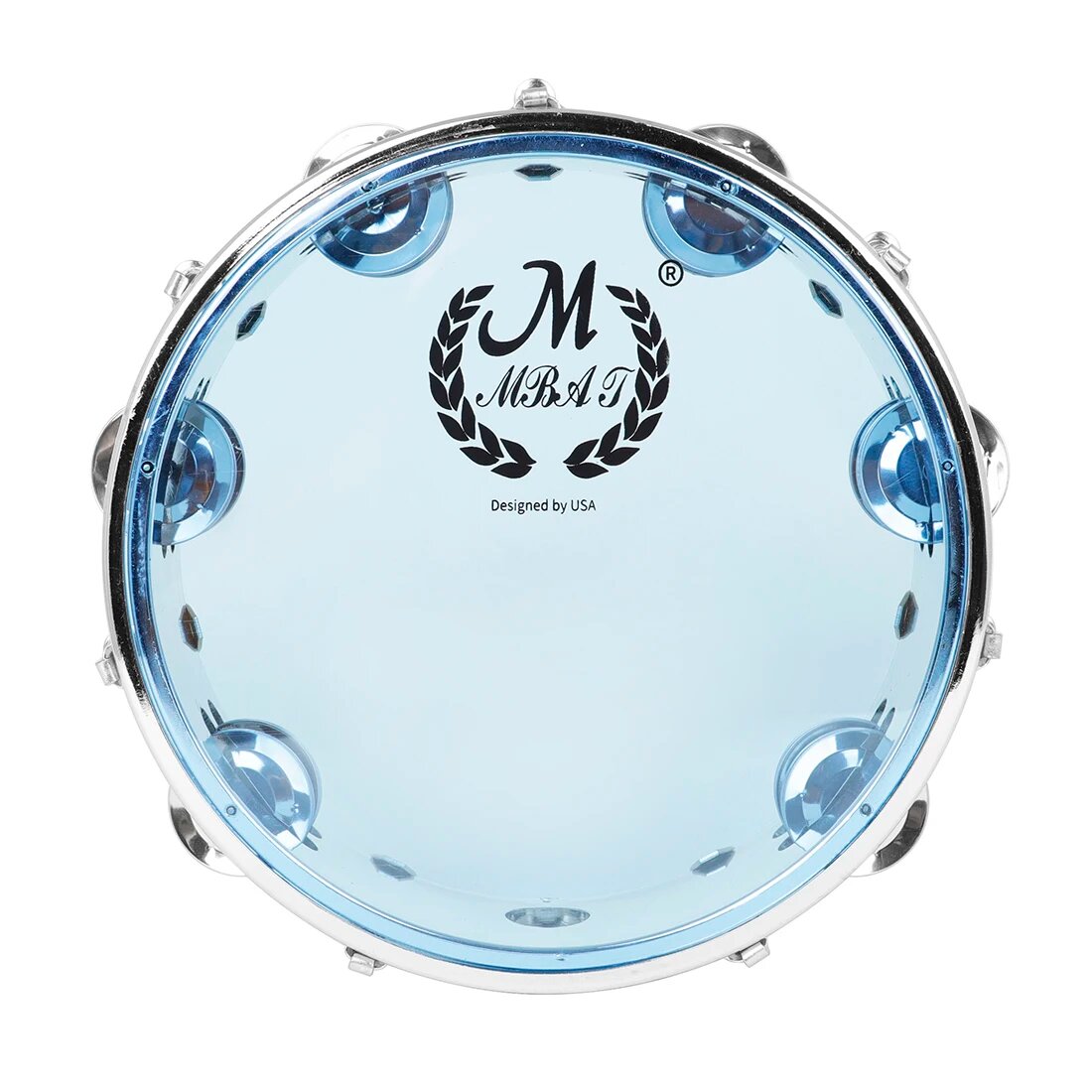 M MBAT Самостоятельно настраиваемый бубен 8/10 дюймов 8 inch blue