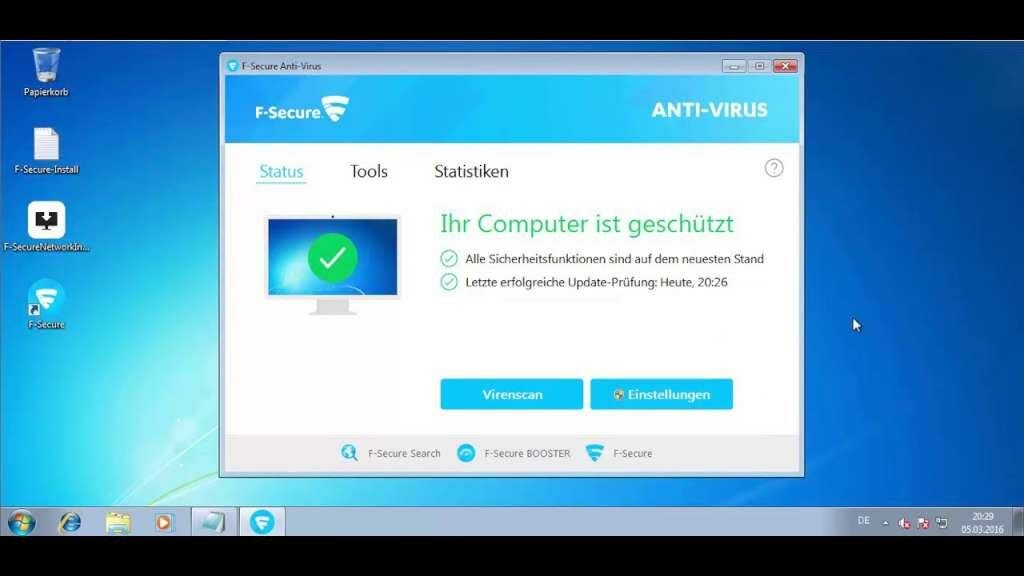 F-Secure Internet Security Multi-device 2024 Ключ (1 Year / 1 Device) — фото 1
