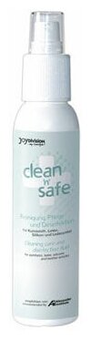 21061 Joydivision Clean & Safe, 100мл. Дезинфицирующее средство для чистки игрушек