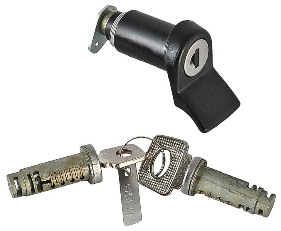 Замок крышки багажника ДААЗ 2115 с личинками 21140610004520