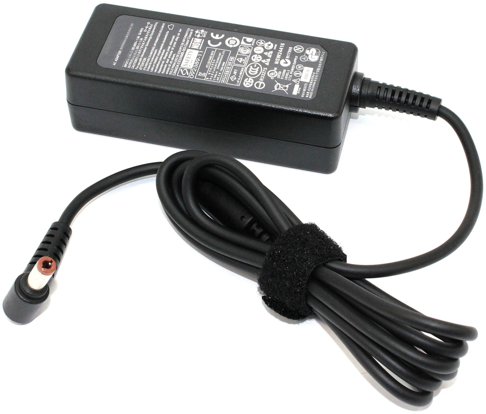 Блок питания (сетевой адаптер) для ноутбуков Lenovo IdeaPad S10-3, S10-3c, U16020V 1.5A 5.5x2.5 ADP-30SH B тип VB