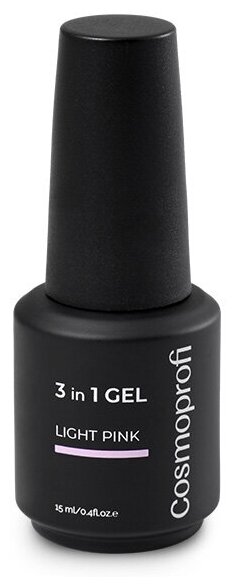 Cosmoprofi Универсальный гель 3в1 Light Pink 15 мл
