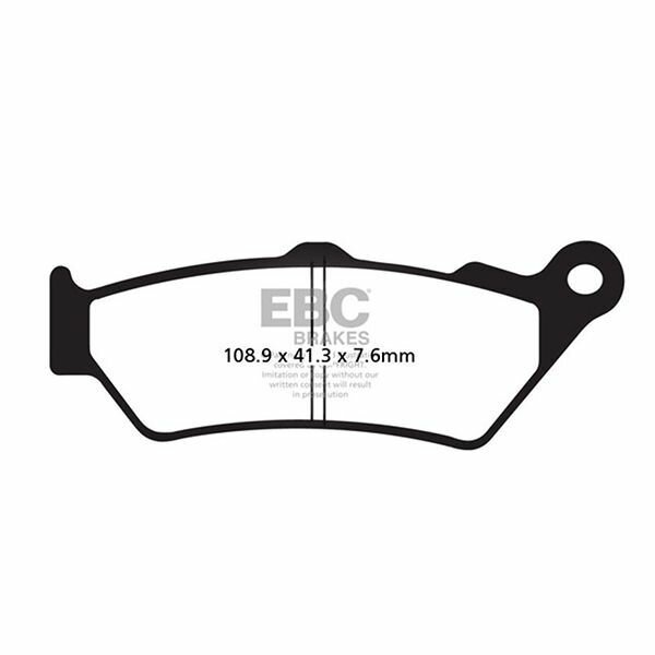 Тормозные колодки EBC FA209/2V