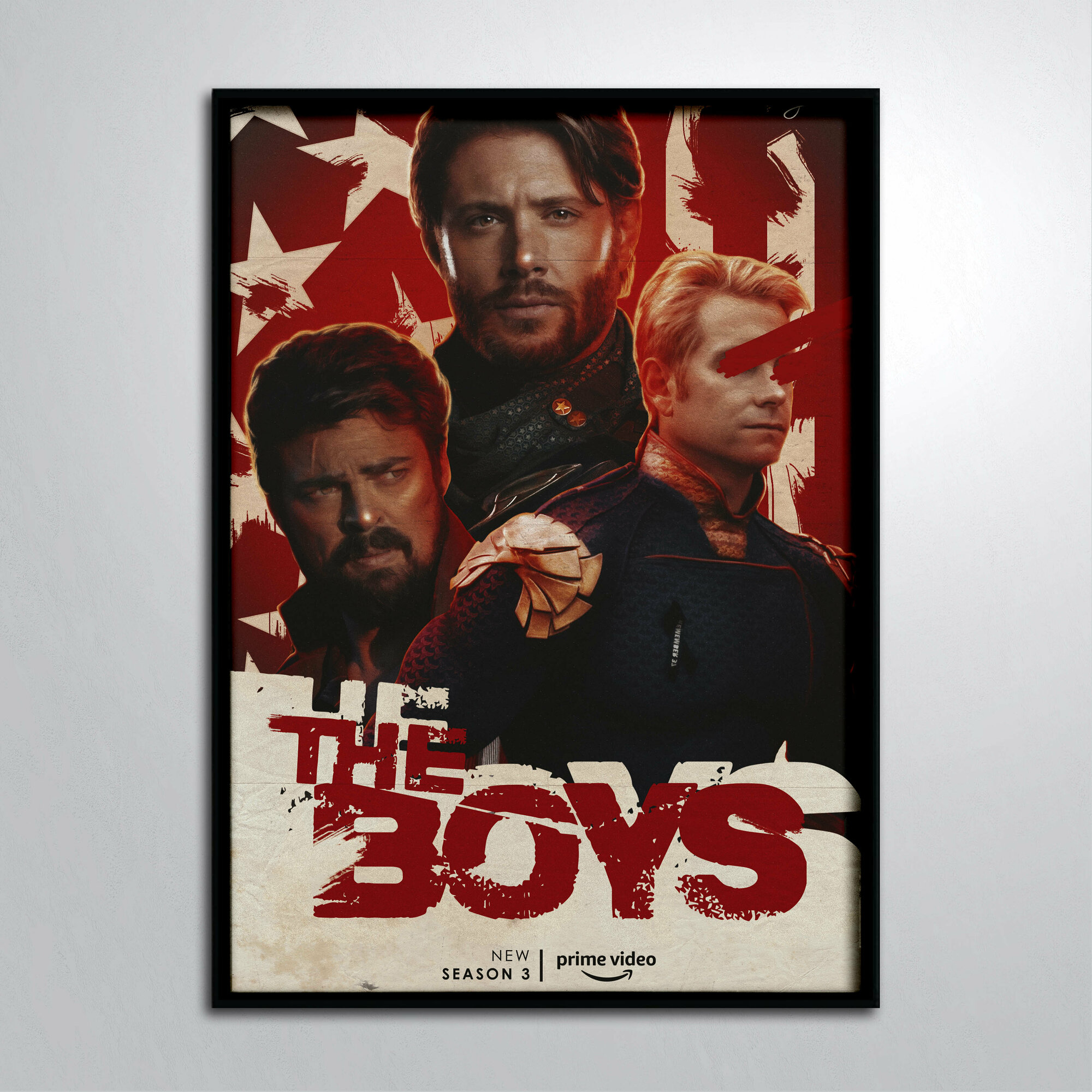 Постер без рамы/Сериал Пацаны Солдатик The Boys (А2/420х594)