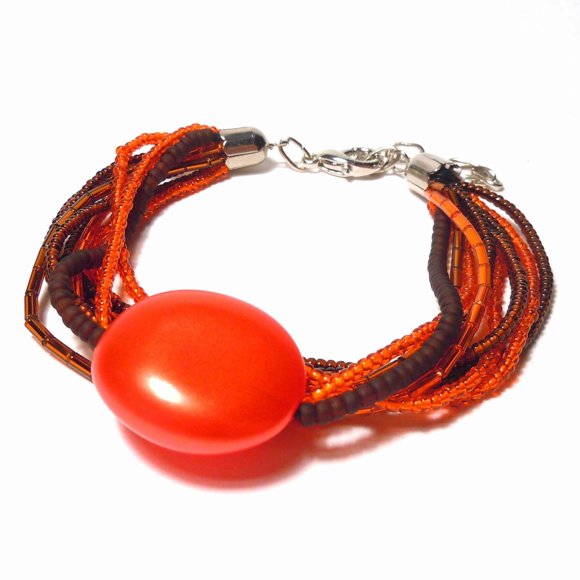 Браслет Чарующий Рай, жемчуг имитация, бисер