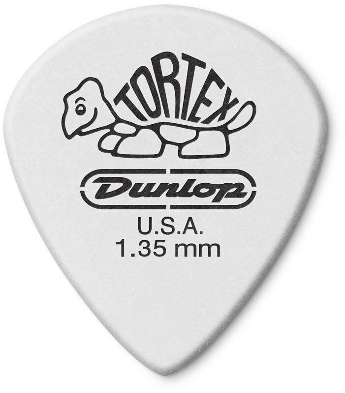 Набор медиаторов Dunlop 478P1.35 Tortex Jazz III, белые, 1.35 мм, упаковка 12 шт.