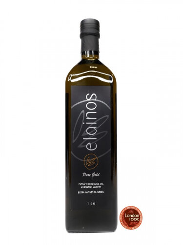 Масло оливковое Elainos EV, 1000 мл, стекло