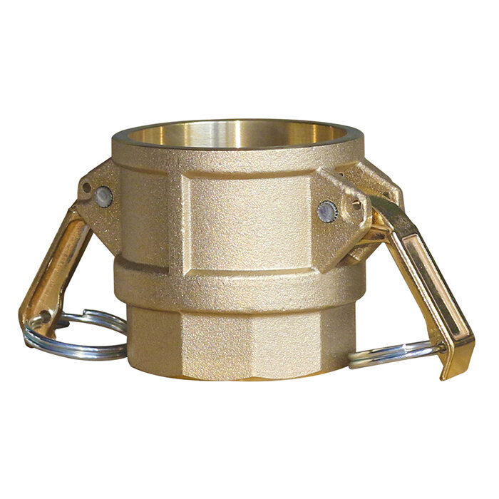 1in Камлок типа D розетка, внутр. резьба BSP (латунь) TL100DBR TITAN LOCK