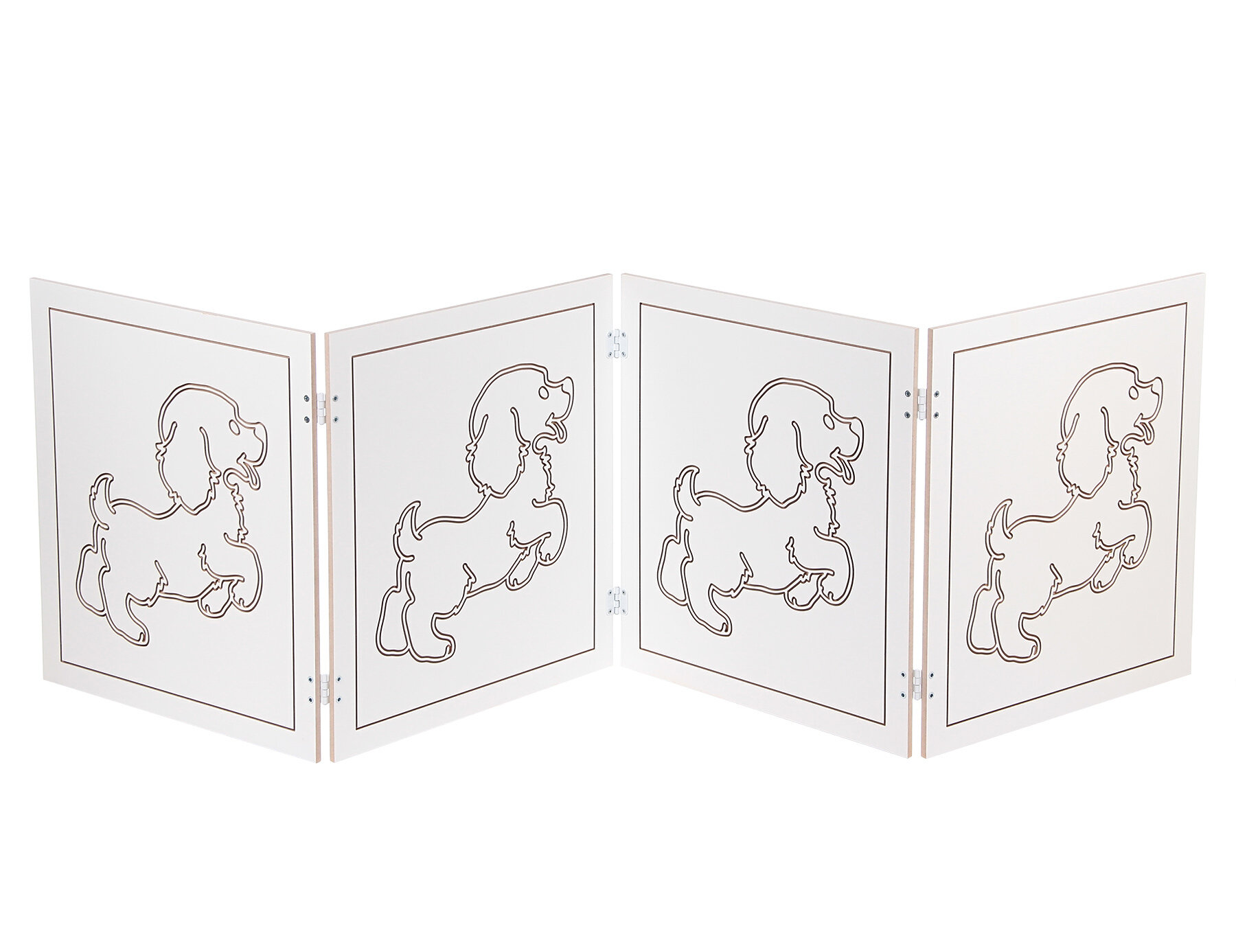 Барьер для щенков. Загородка для щенков. Ограждение для собак. Модель Щенок. Высота 58 см ширина 200 см.