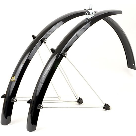 Крылья Author AXP-12-28/45, металлопласт. Blk 28"х45мм черные, 8-16100505